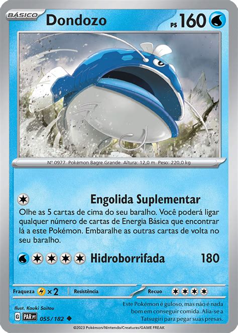 Dondozo 055182 Pokémon Myp Cards