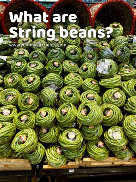 What Are String Beans Introduction Benefits And Recipes Yummy Kitchen