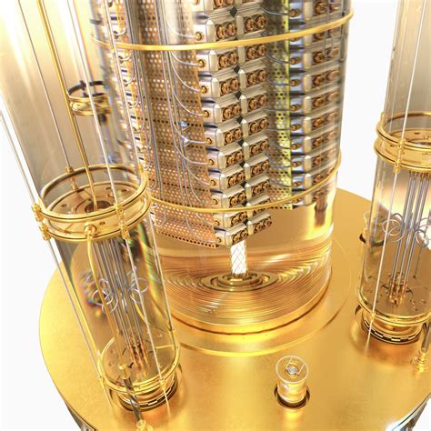 Quantum Computer Model Turbosquid 2350010