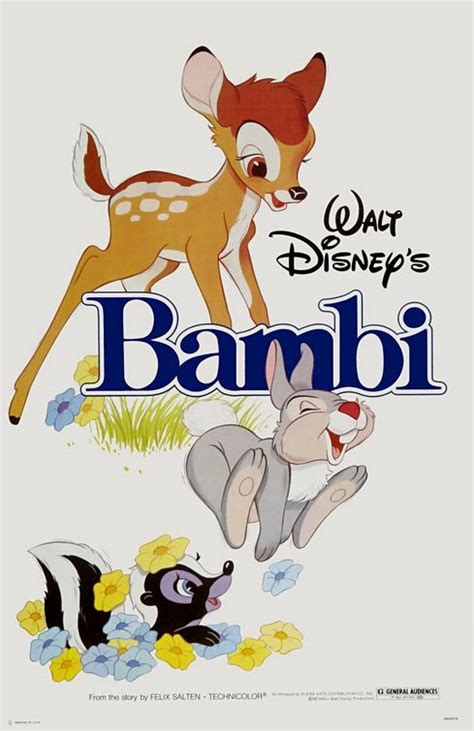 Bambi Movie Poster 1 Of 8 Imp Awards