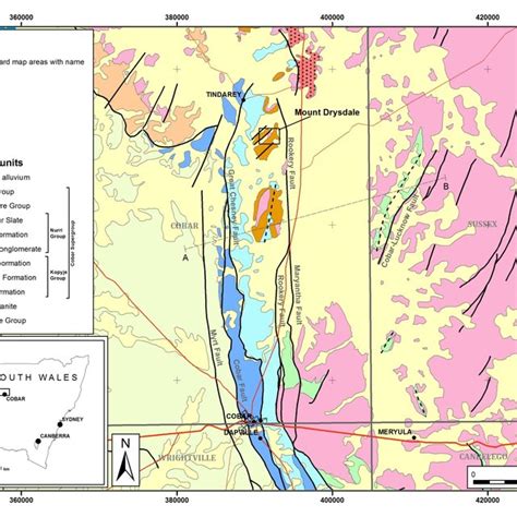 Simplified Geological Map Of The Abitibi Greenstone Belt The Canadian