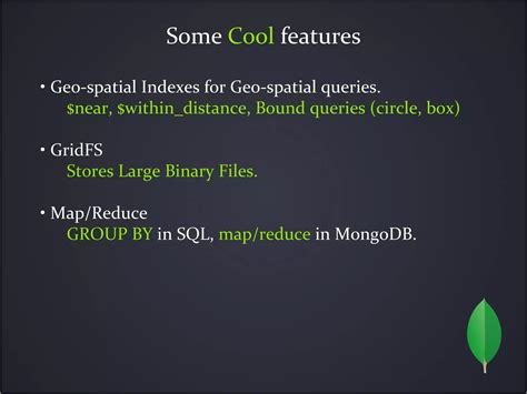 Introduction To MongoDB PPT