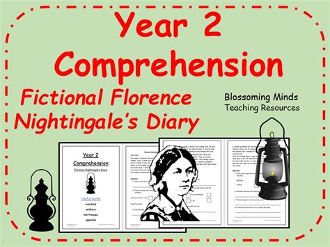 Florence Nightingales Diary Year 2 Sats Style Comprehension Women