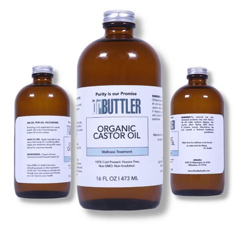 Organic Castor Oil Drbuttler