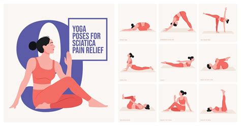Yoga Poses For Sciatica Pain Relief Young Woman Practicing Yoga Pose