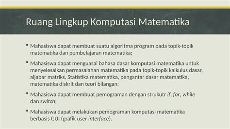 Algoritma Dan Flowchart Dalam Matematika Pptx