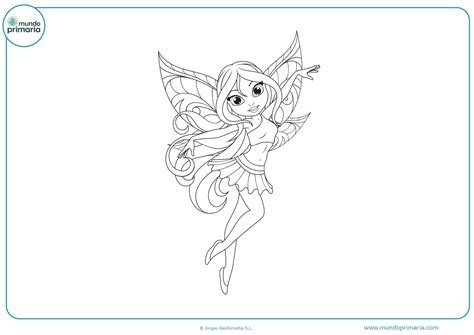 Dibujos De Hadas Para Colorear Mundo Primaria