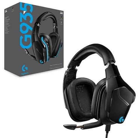Logitech G935 Wireless 7 1 Surround Sound Lightsync Gaming Headset Big W