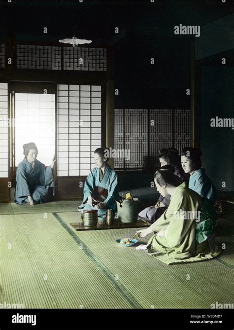 1920s Japan Japanese Tea Ceremony — Japanese Women In Kimono