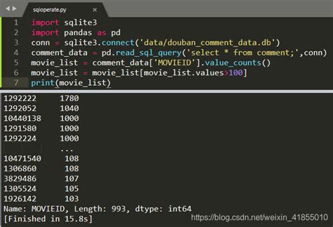 Python对sql数据库文件的基本操作（连接、读取、统计、筛选）python 解析sql 文件中values Csdn博客