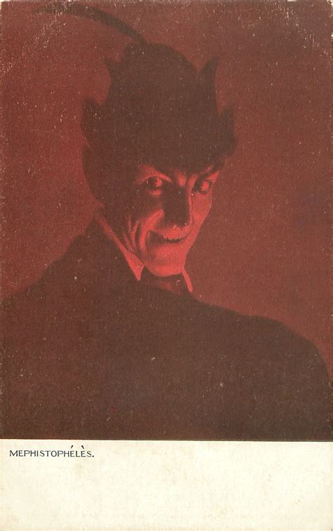 Mephistopheles Carte Postale Ancienne Et Vue Dhier Et Aujourdhui