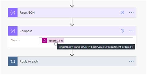 Solved Length Of An Array Within Json Bodyarray Power Platform