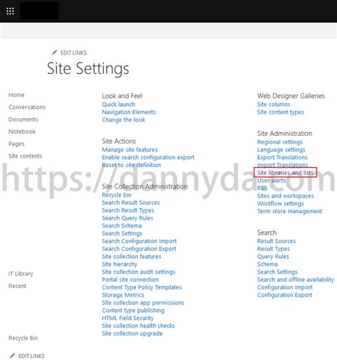 Change SharePoint Library Permission Settings