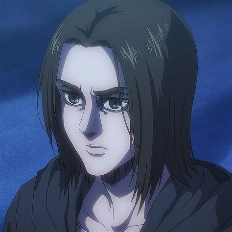 Eren Jaeger Long Hair Eren Jaeger Sketsa Gambar Seni Anime