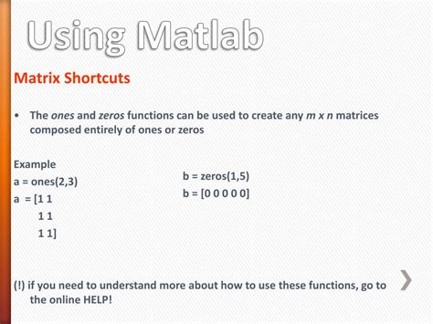 Ppt Introduction To Matlab And Matrix Review Powerpoint Presentation