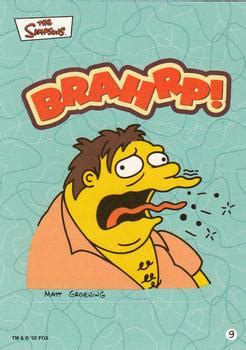 Simpsons Barney Burp