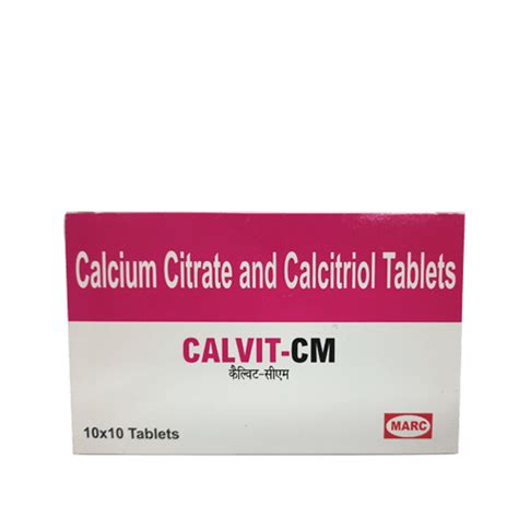Calvit Cm Tablet Buy Strip Of 10 Tablets At Best Price In India