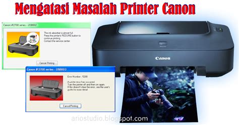 Cara Reset Printer Canon Ip Homecare