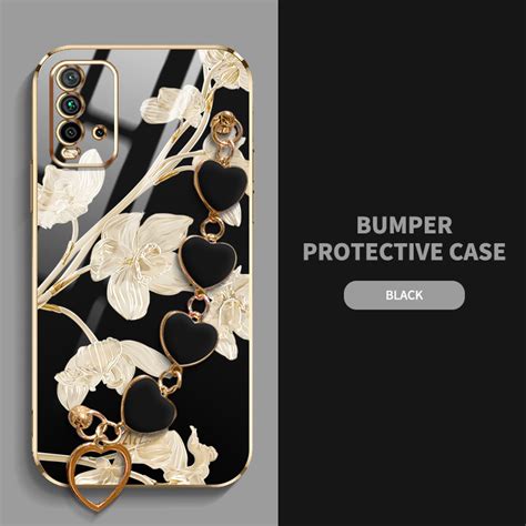 Love Bracelet Case Forxiaomi Redmi T Back Cover Bauhinia Flower Case Daraz Pk