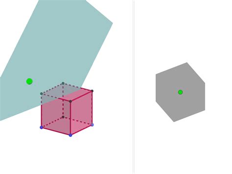 Shadows Of A Cube Geogebra