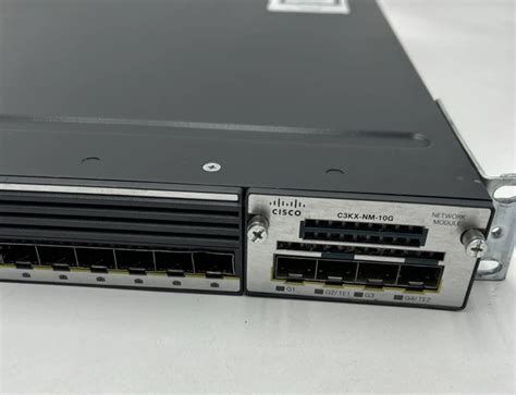 CISCO WS C X S S PORT SFP Layer Network Switch W C KX NM G X PSU