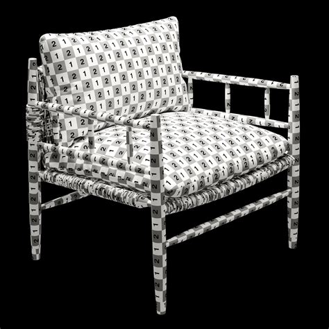 Flexform Lee Armchair Model Turbosquid 1790564