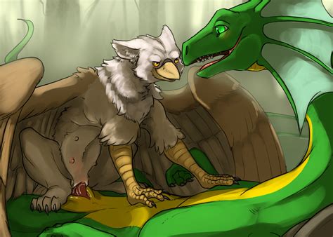 Rule 34 Avian Dragon Female Feral Gryphon Interspecies Male Nipples