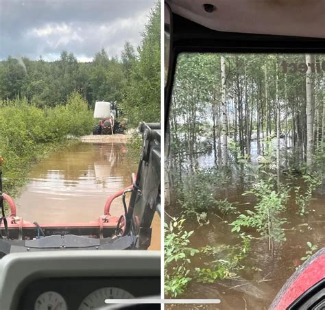 Flom Gras Da Ole Erik Så Varselet Tok Han Ingen Sjanser