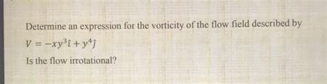 Solved The Two Dimensional Flow Of A Non Viscous Chegg