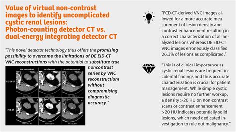 Value Of Virtual Non Contrast Images To Identify Uncomplicated Cystic