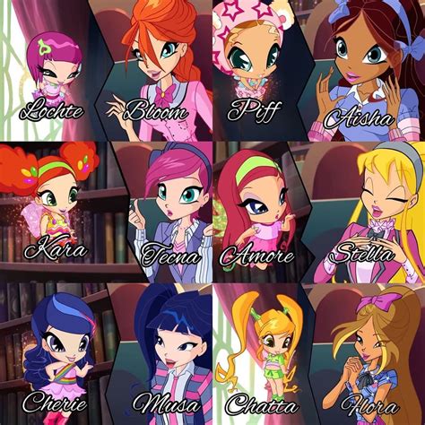 Winx On Instagram Winx Club Pixies Who Is Your Favorite Pixie” Fire