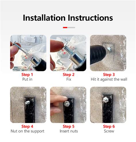 Miffy Threaded Nail Mini M8 Thread Integrated Nail Gun Nail Threaded
