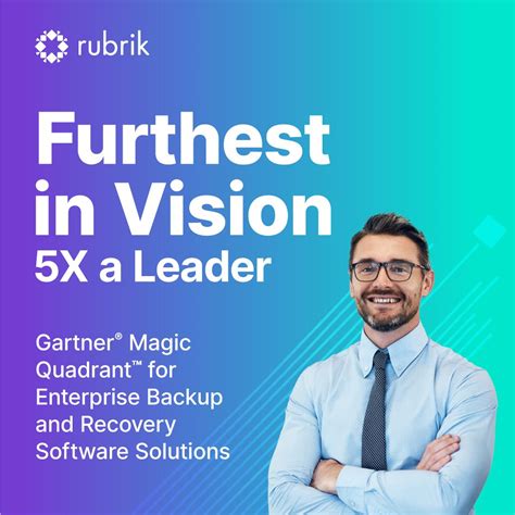Recognized As A Leader In The Gartner® Magic Quadrant™ For Ebrss Rubrik Is On A Mission To