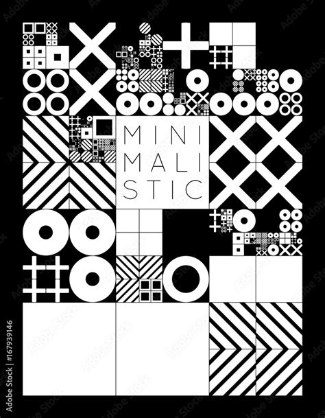 Subdivided Grid System With Symbols Randomly Sized Objects With Fixed Space Between Futuristic