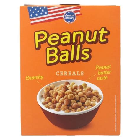 American Bakery Peanut Balls Cereals 165g