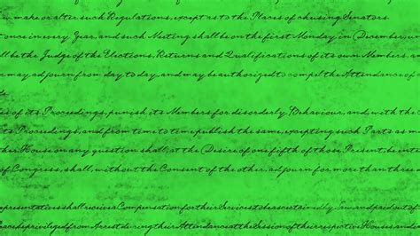 Vídeo Gratis Constitución Escrita De Los Estados Unidos 4k