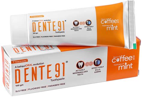 Dente91 Coffee And Mint Toothpaste Ingredients Explained