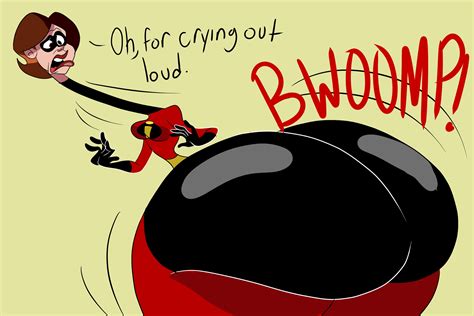 Elastigirl Butt Inflation