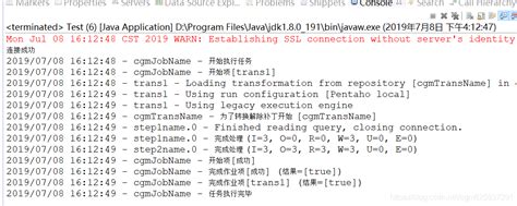Java集成kettle：调用资源库中已存在的作业并执行kettle Pentaho Repostory资源库调用作业 Csdn博客
