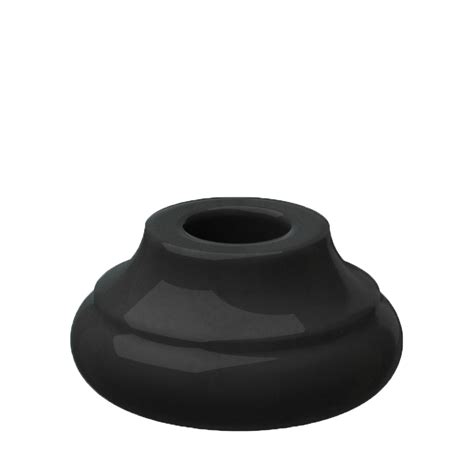 Lj Smith Aluminum Shoe For 58 Round Iron Balusters In Low Sheen Black