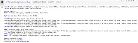 Trouble Exporting To Coreml Onnx And Torchscript Export Working Fine