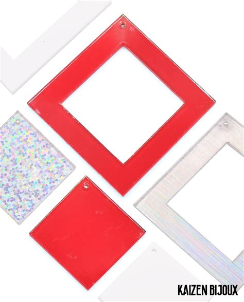 Rombos X 2 Unid 7cm Kaizen Bijoux