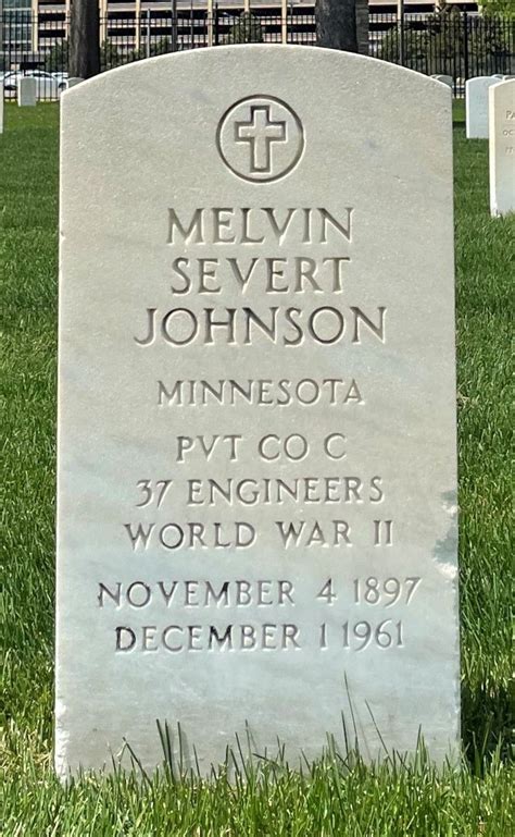 Melvin Severin Johnson 1897 1961 Find A Grave Memorial