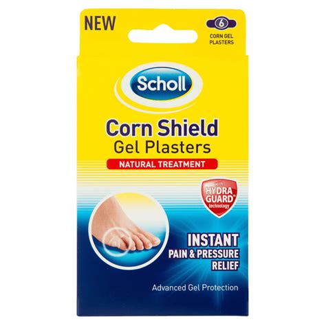 Scholl Corn Shield Gel 6 Plasters Medicine Marketplace