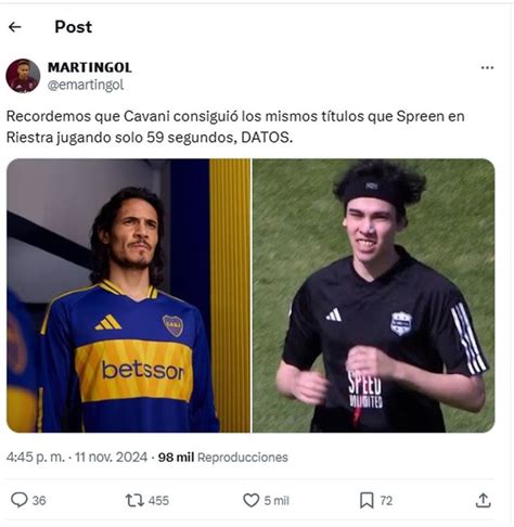 Los Mejores Memes Del Debut De Spreen En Riestra
