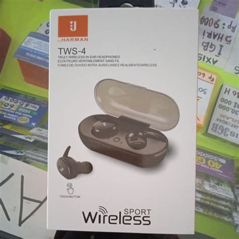 Jual Tws4 Wireless Earphone Bluetooth Tws 4 Stereo Headset Shopee