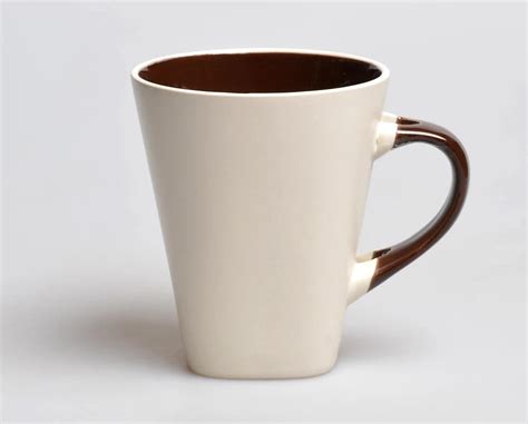 Matte Ceramic Water Cup Customized Customised With Logo Printing