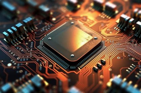 Premium Ai Image A Close Up Of A Computer Chip With The Word Cpu On It