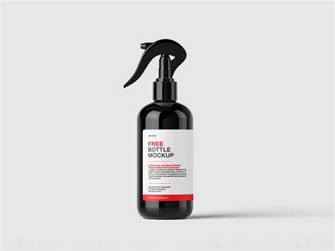 Trigger Spray Bottle Mockup Mockups Design