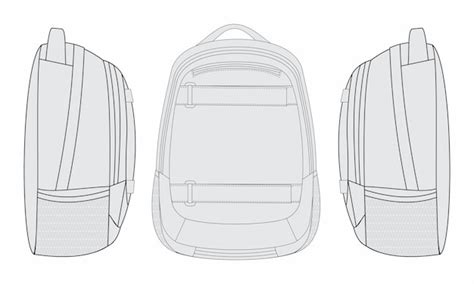 Premium Vector Backpack Vector